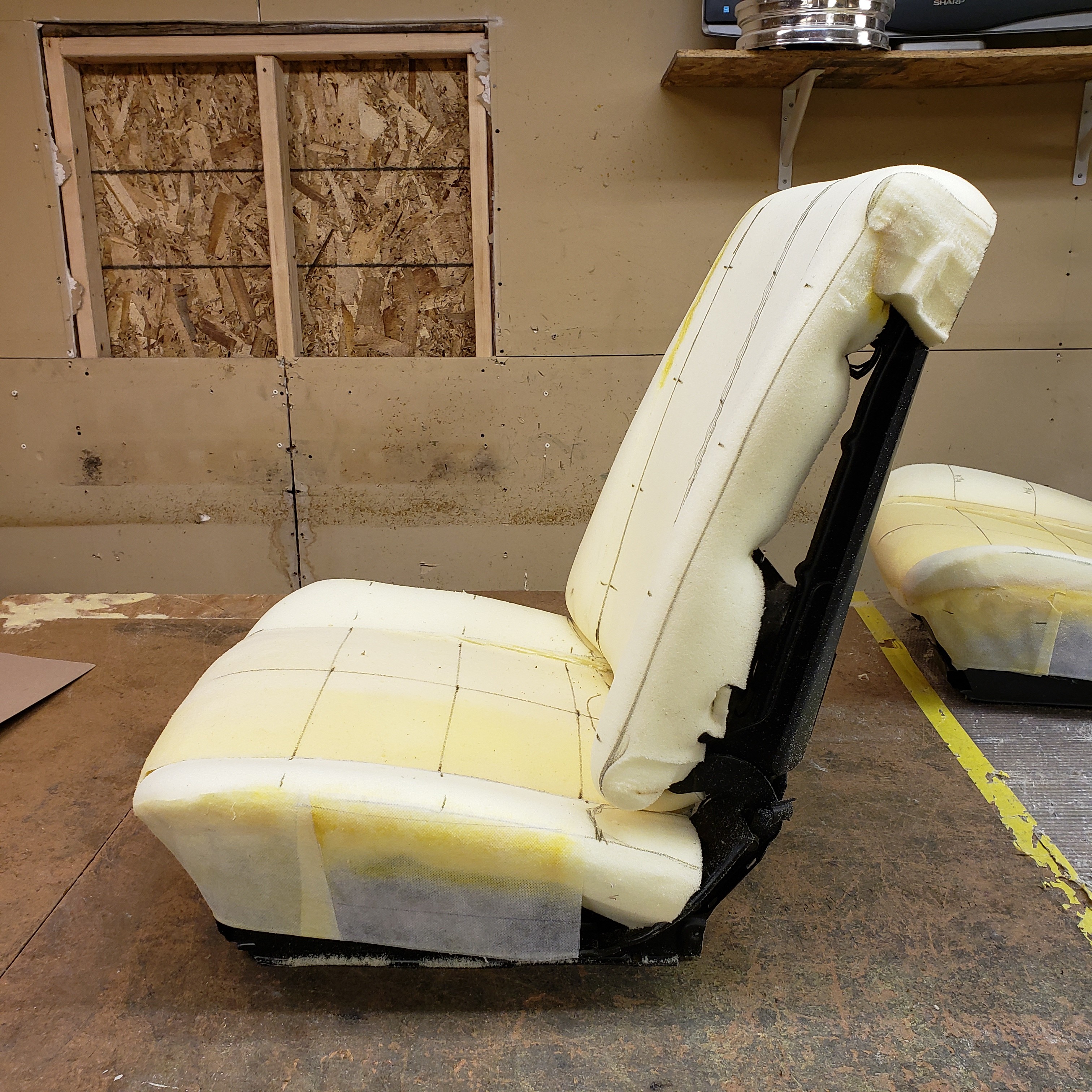 1966 GTO Bucket Foam & Cover