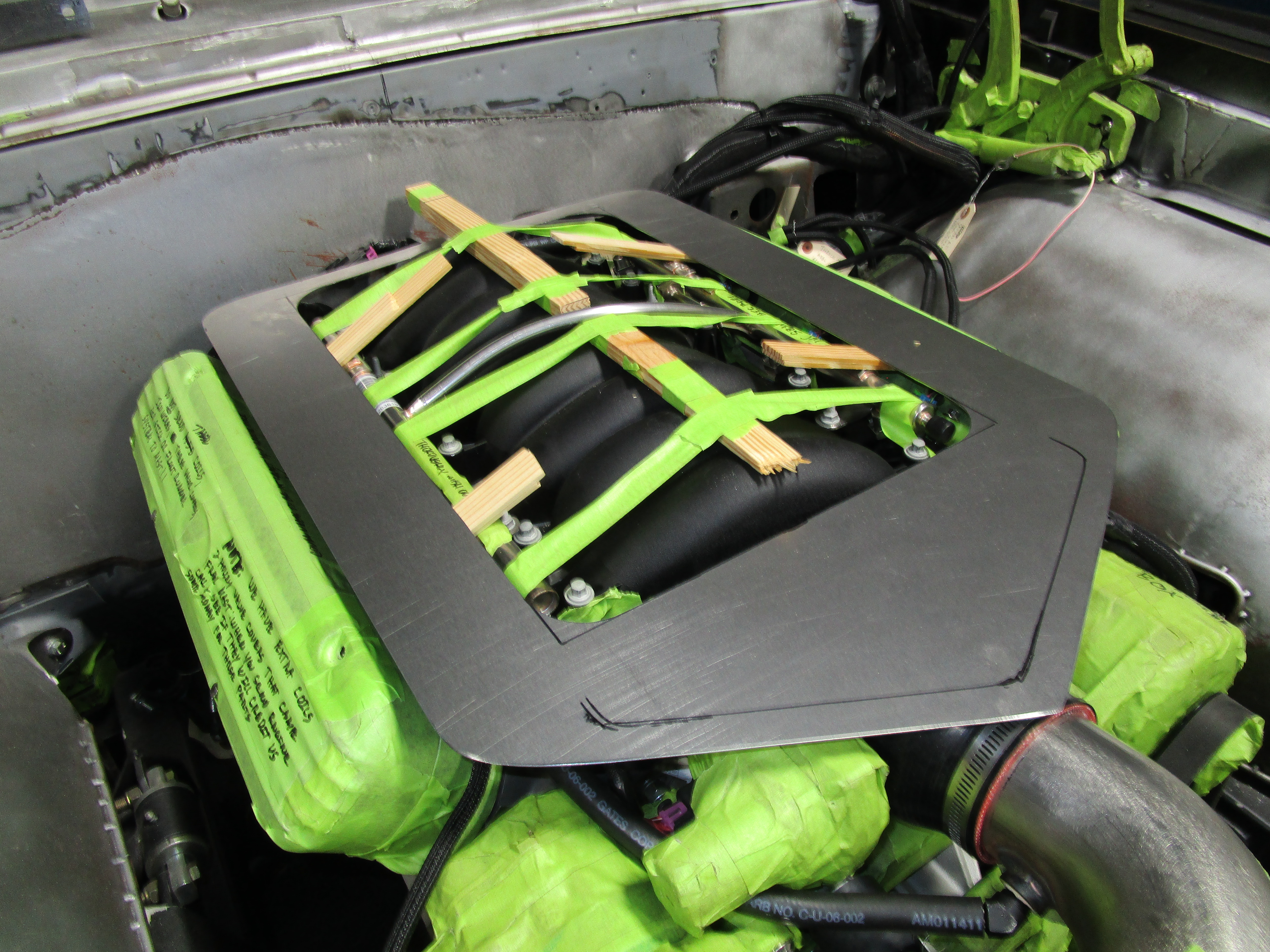 1966 GTO Engine Cover #1