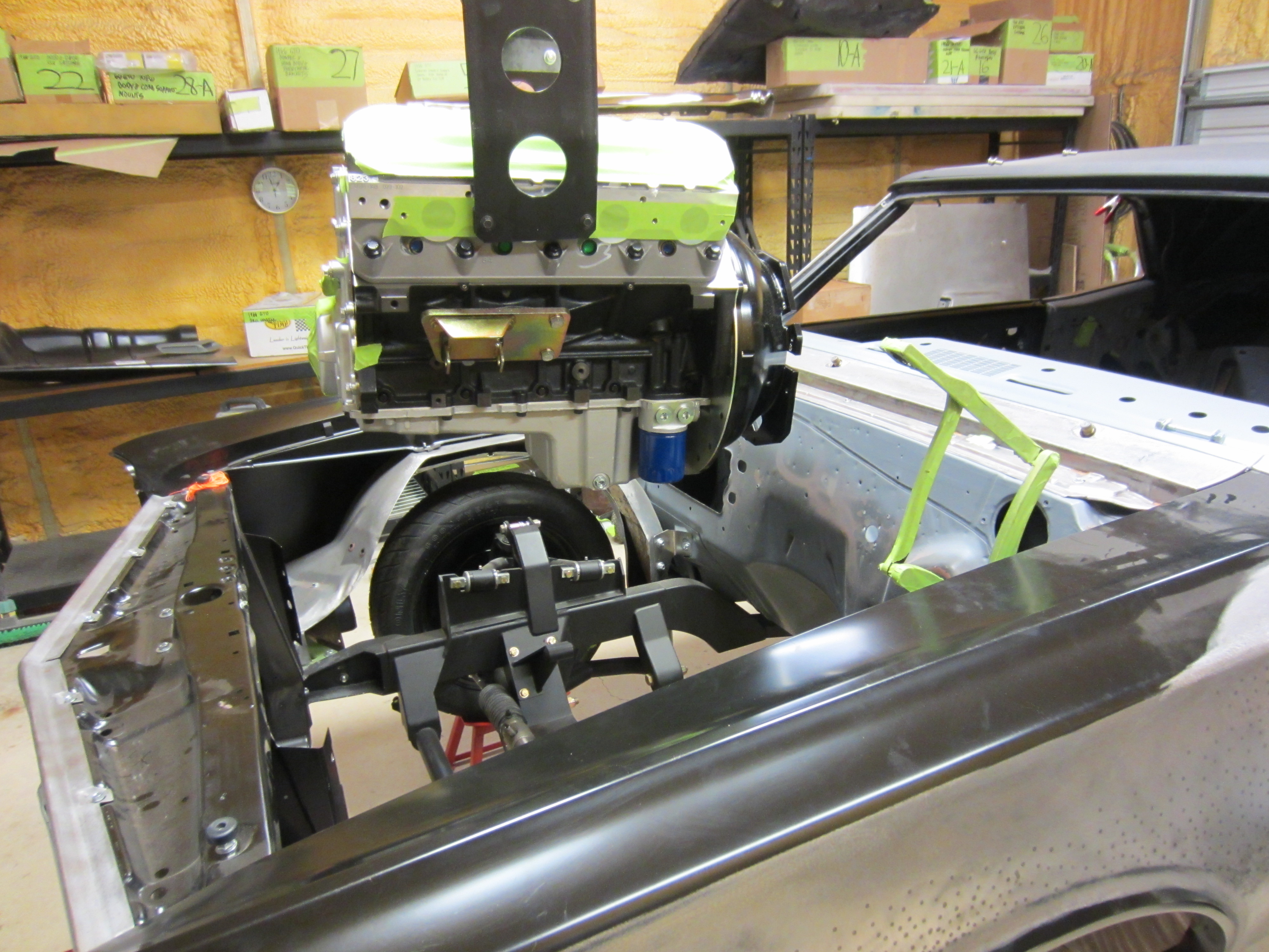 1966 GTO Engine Trans Fit
