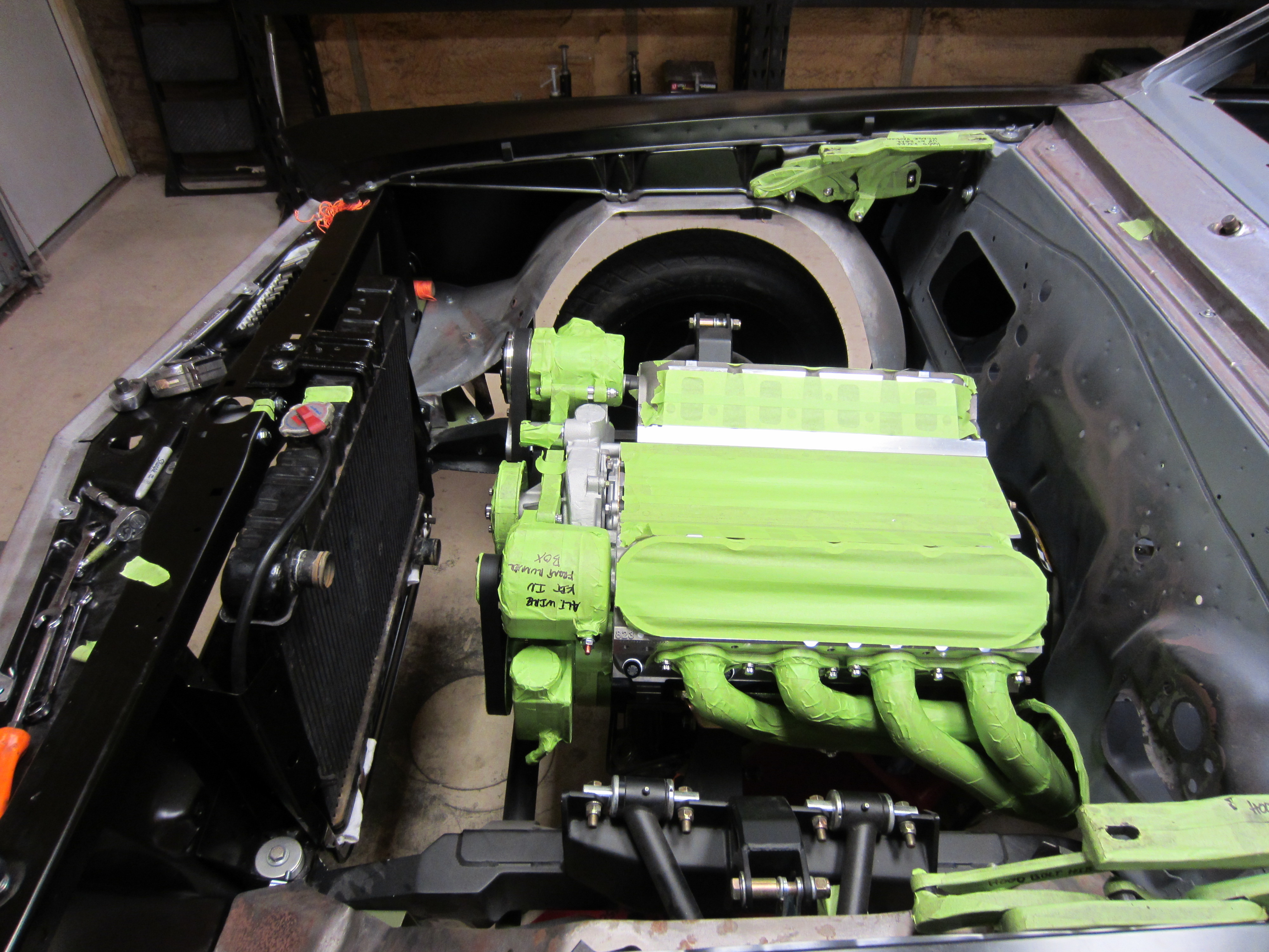 1966 GTO Engine Trans Fit
