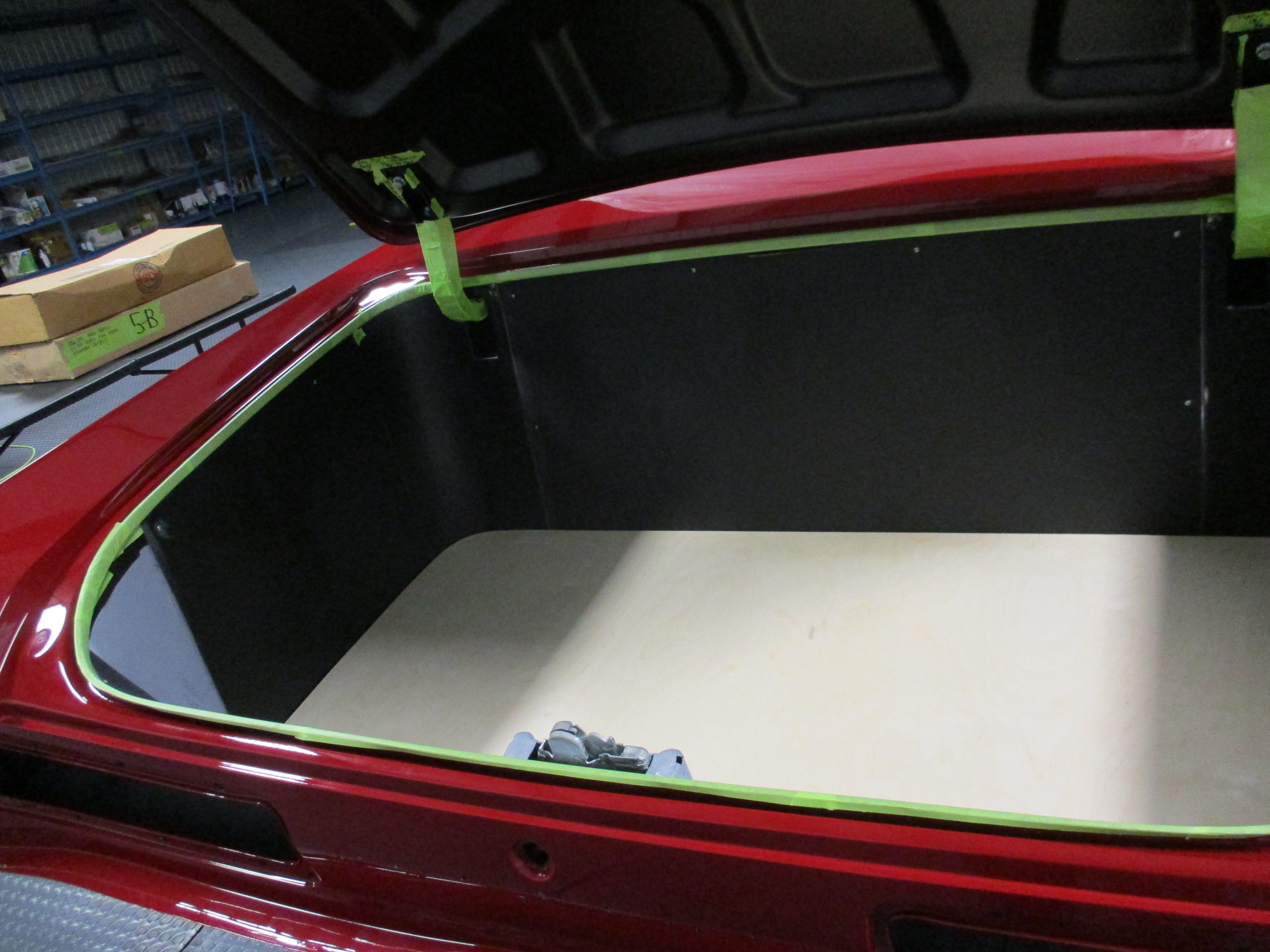 1966 GTO Trunk Panels #2