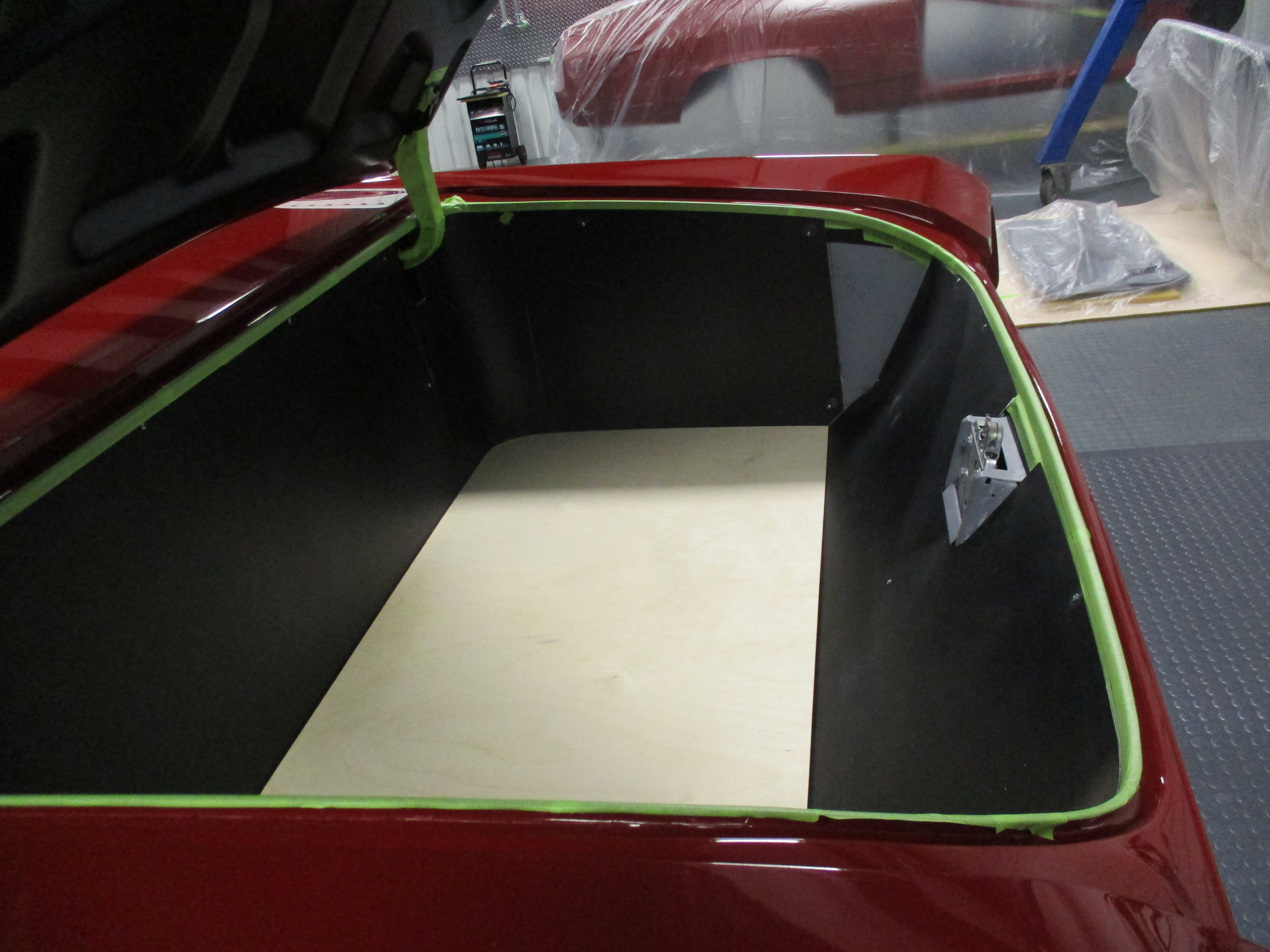 1966 GTO Trunk Panels #2
