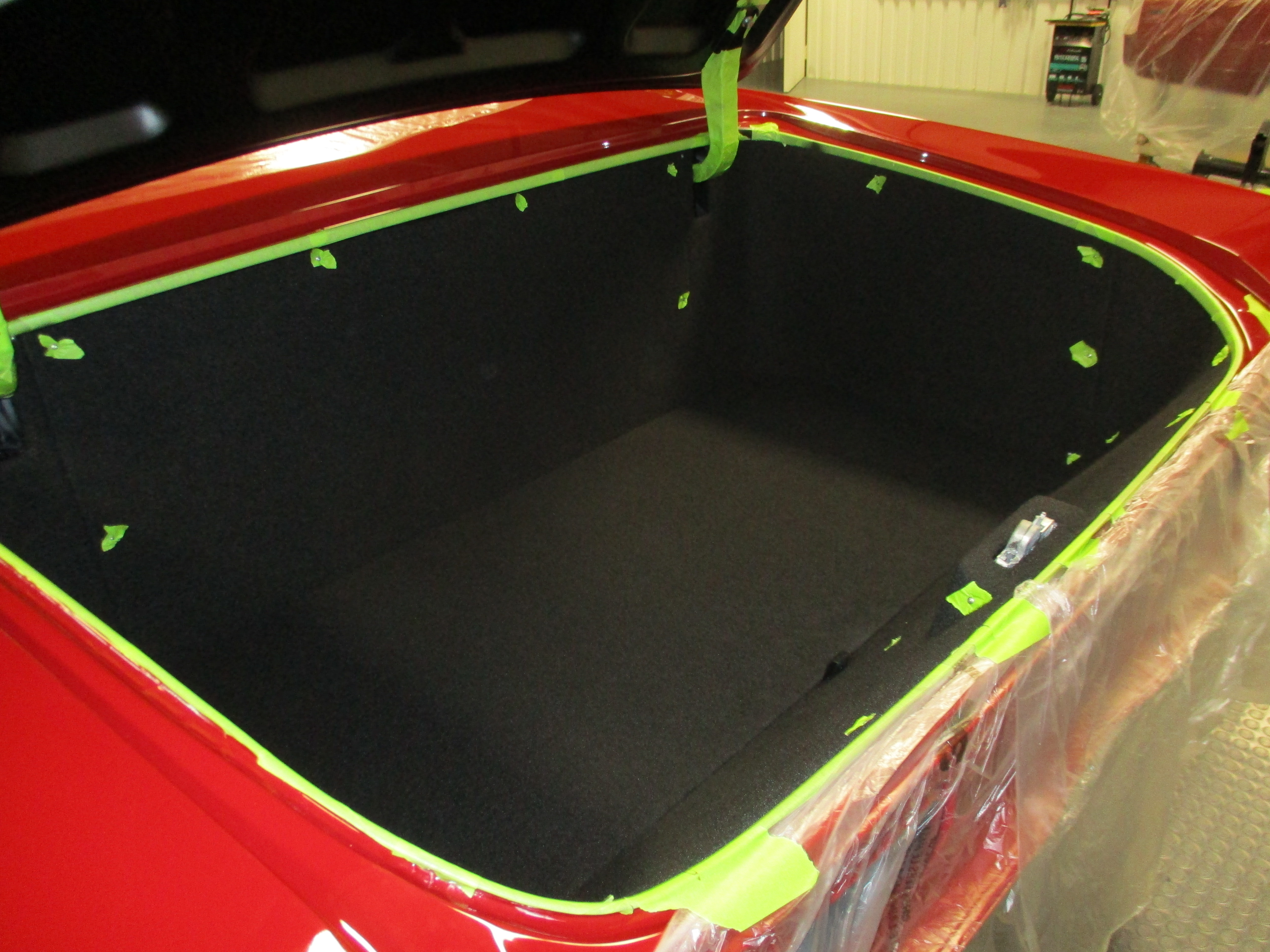 1966 GTO Trunk Panels #2