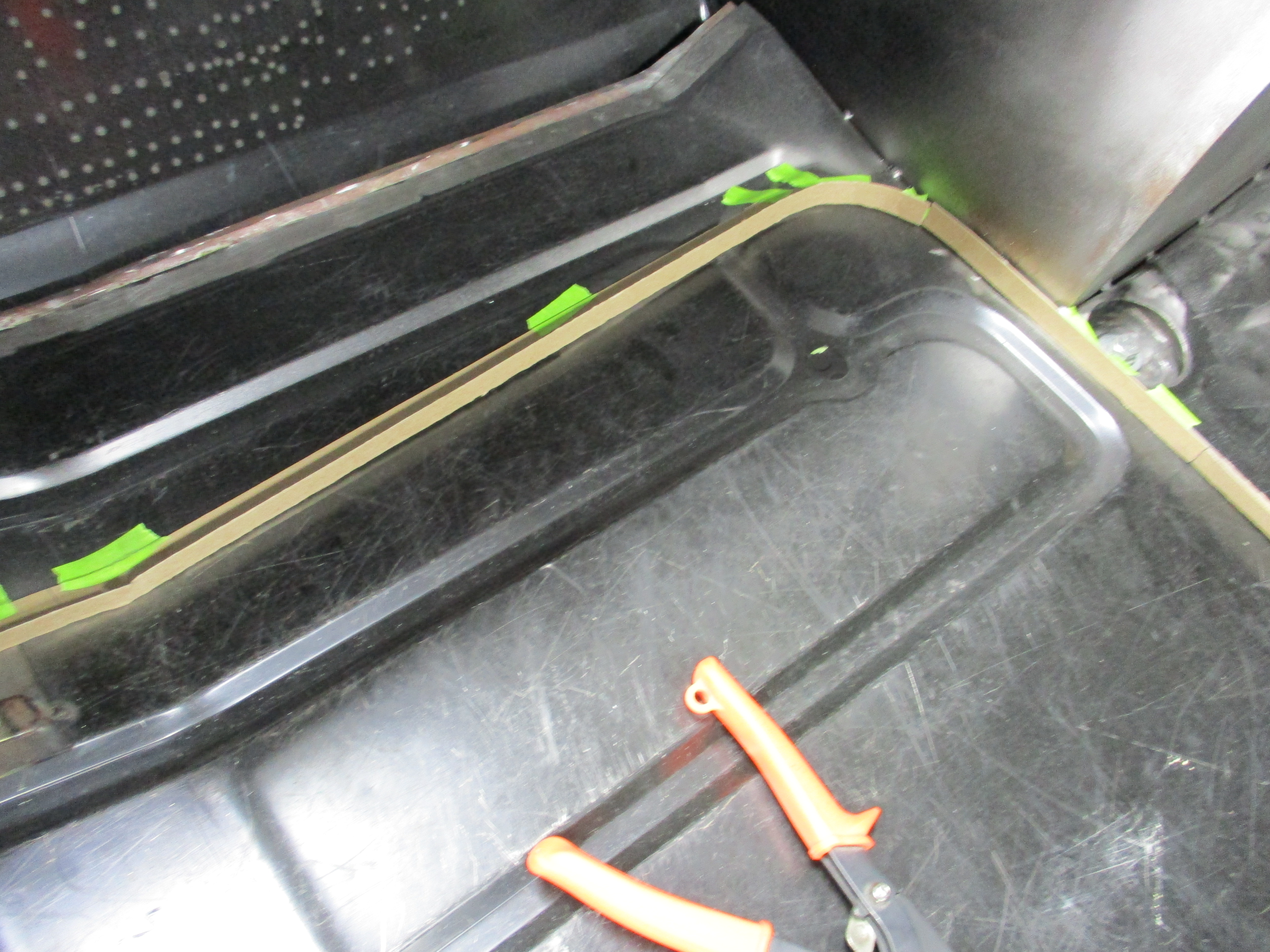 1966 GTO Trunk Panels #1