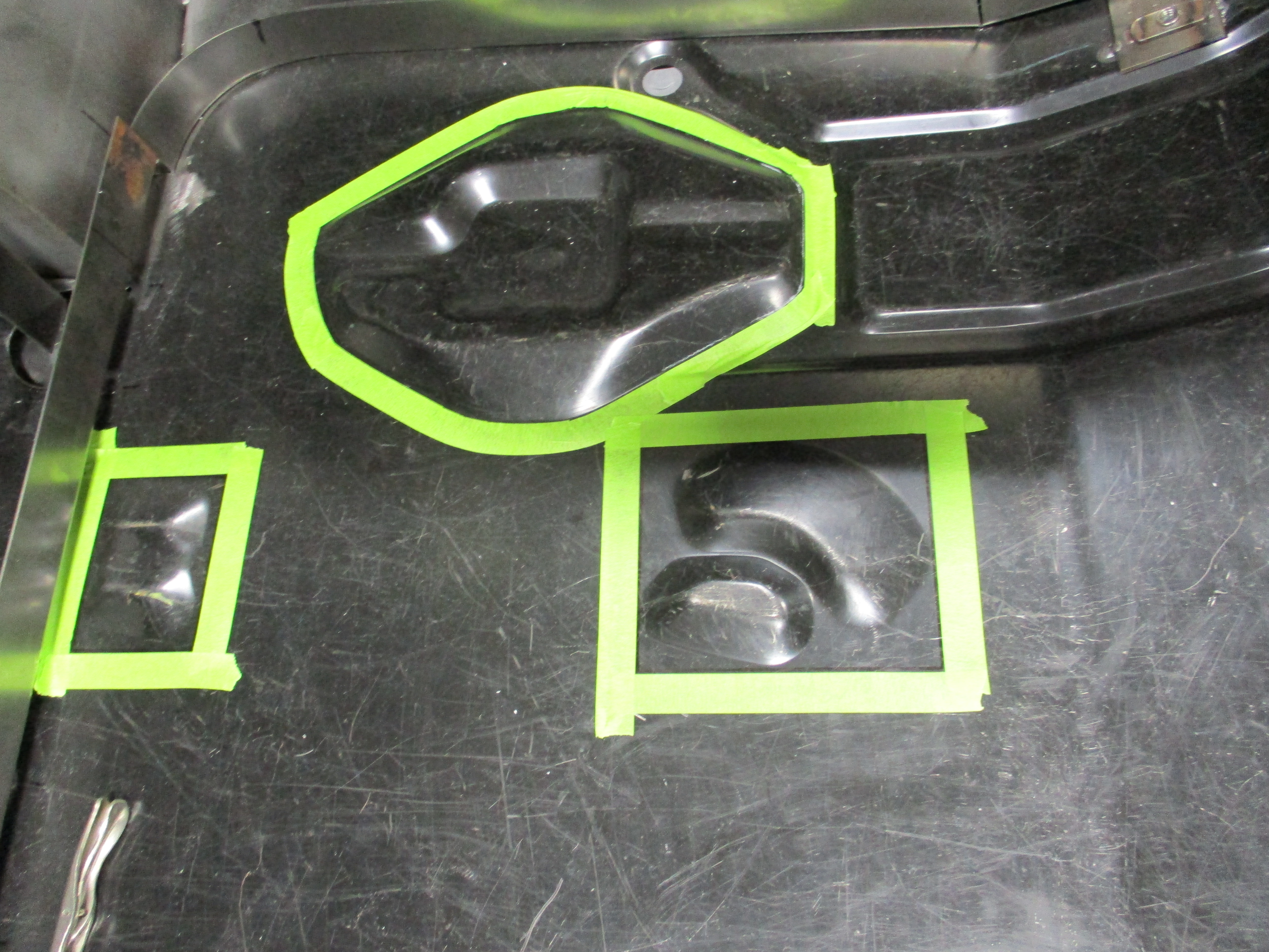 1966 GTO Trunk Panels #1